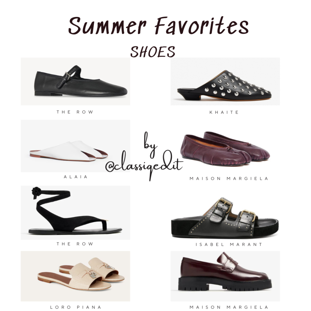 The Best Summer Designer Shoes - Classiqe Edit