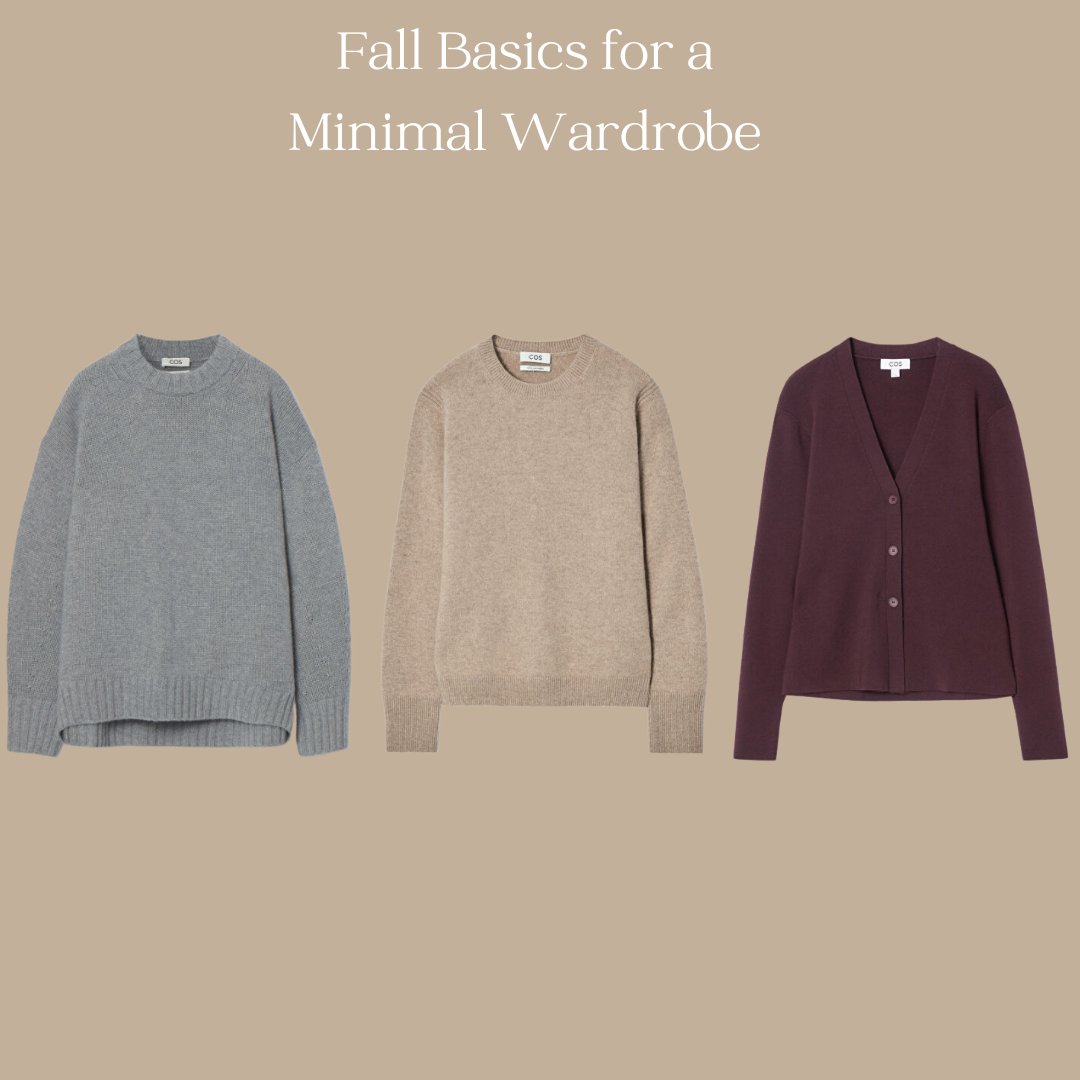 The Best Basics for a Minimal Wardrobe - Classiqe Edit